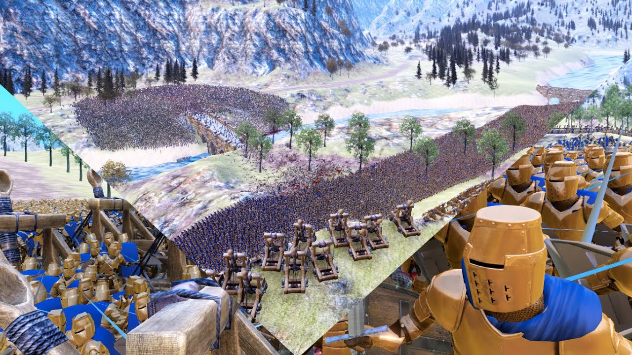 10,000 Golden Knights vs 20,000 Zombies - Ultimate Epic Battle ...