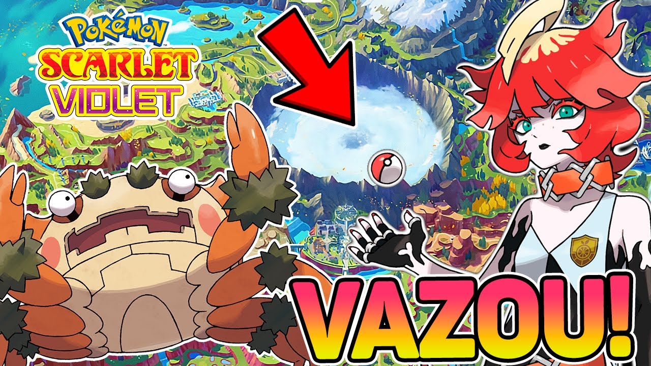 VAZOU TUDO do MAPA de Paldea em Scarlet & Violet: GYM LEADERS, TITÃS E ...