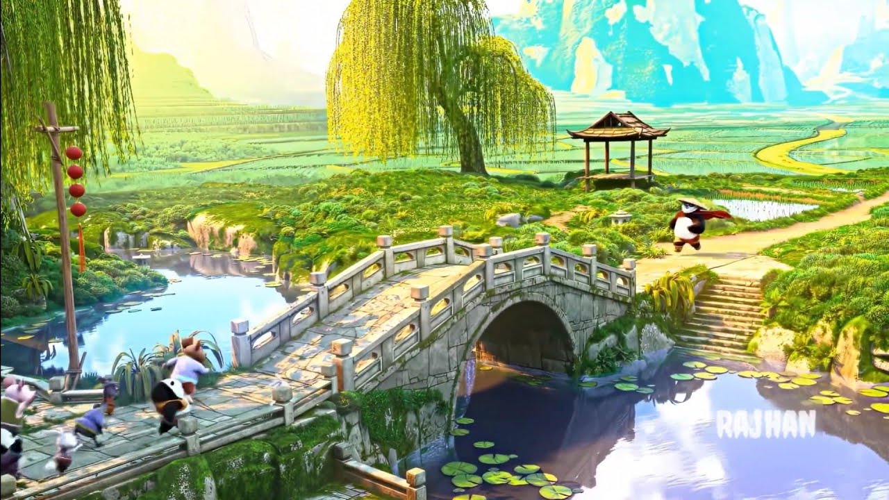 Unforgettable Epic Scene in Kung Fu Panda 4 #kungfu #kungfupanda # ...