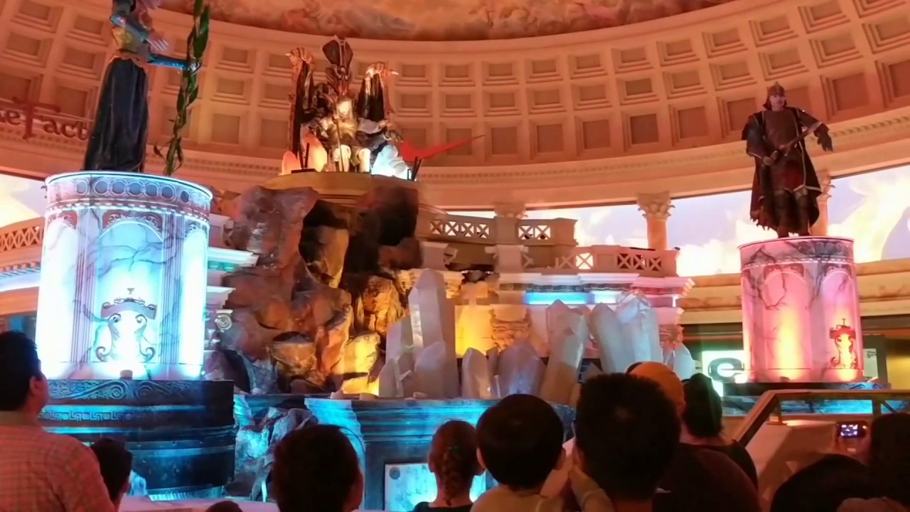 Las Vegas Caesar palace Atlantis show - YouTube