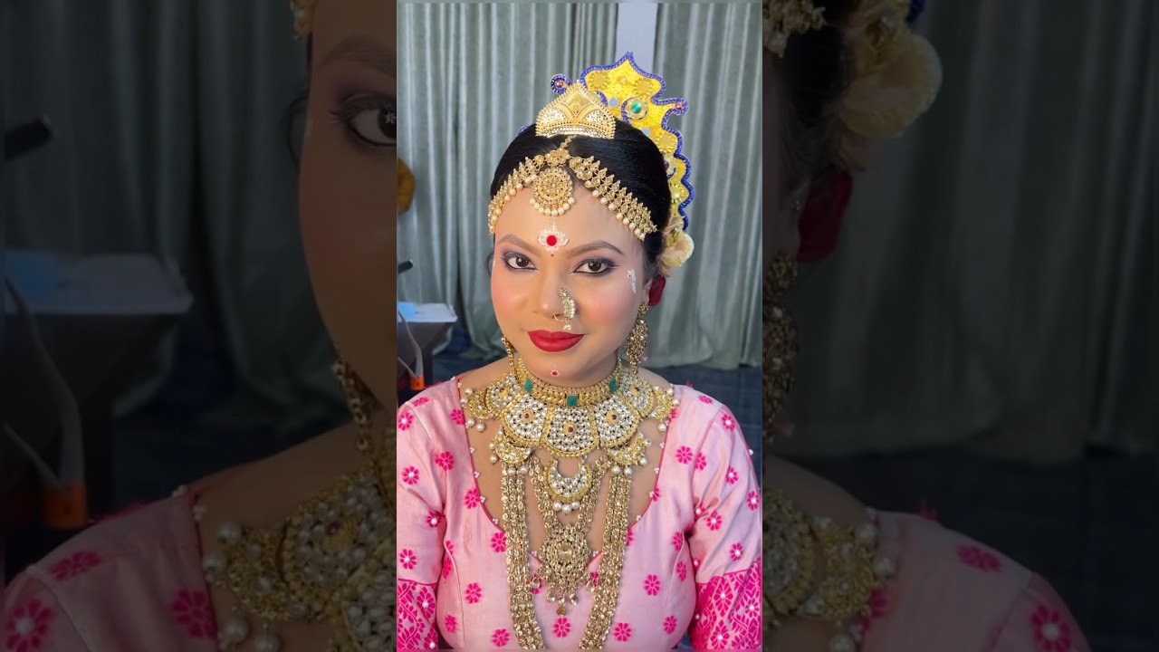 Radha makeover 🌸 - YouTube