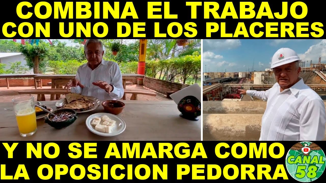 AMLO Comiendo suculenta tlayuda en San Juan Guichicovi, en el Istmo de ...