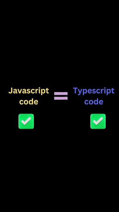 How Is Typescript Superset Of Javascript 🤔 Node Js Typescript Javascript Nodejs Shorts 