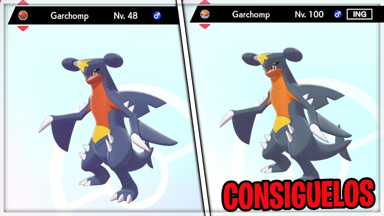 CONSIGUE AHORA GARCHOMP SHINY EVENTO POKEMON ESPADA y ESCUDO - YouTube