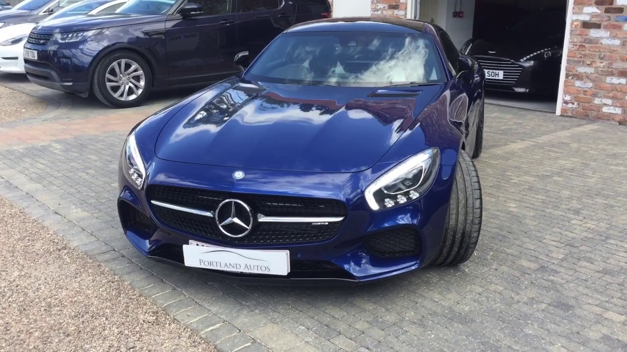 MERCEDES BENZ AMG GT S PREMIUM FOR SALE IN BRILLIANT BLUE METALLIC ...