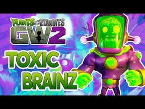 Plants vs Zombies Garden Warfare 2, Graveyard Ops, Toxic Brainz, Crazy ...