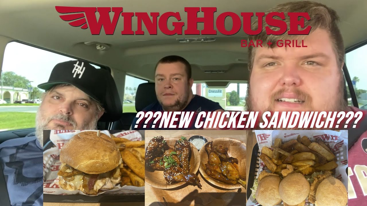 WINGHOUSE New Chicken Sandwich??? - YouTube