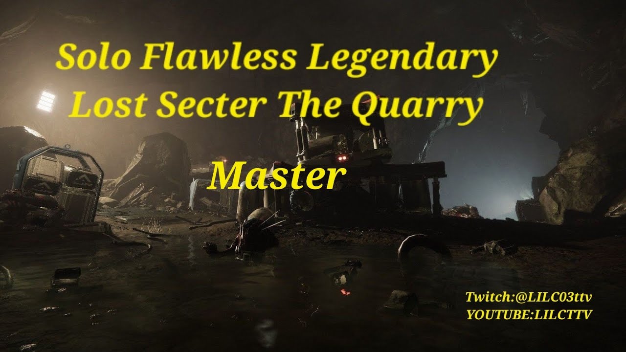Destiny 2 Legendary Lost Sector The Quarry Master - YouTube
