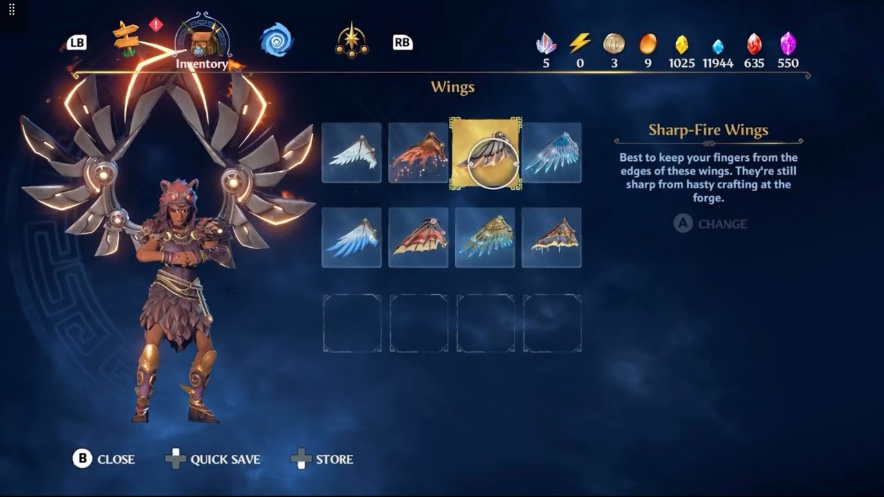 “Sharp-Fire Wings” location; defeat “Lieutenant Steropes” - Immortals ...