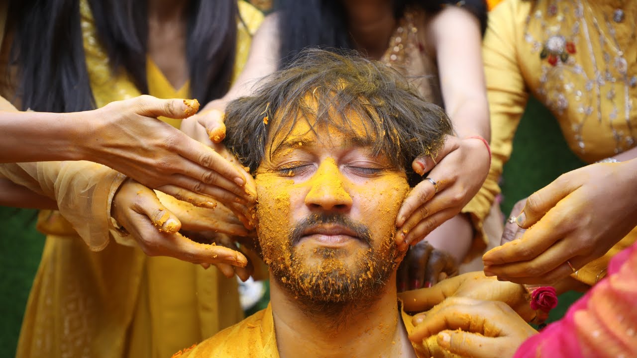 Simple And Best Haldi Ceremony 2023 | Haldi Rasam | Indian Wedding ...