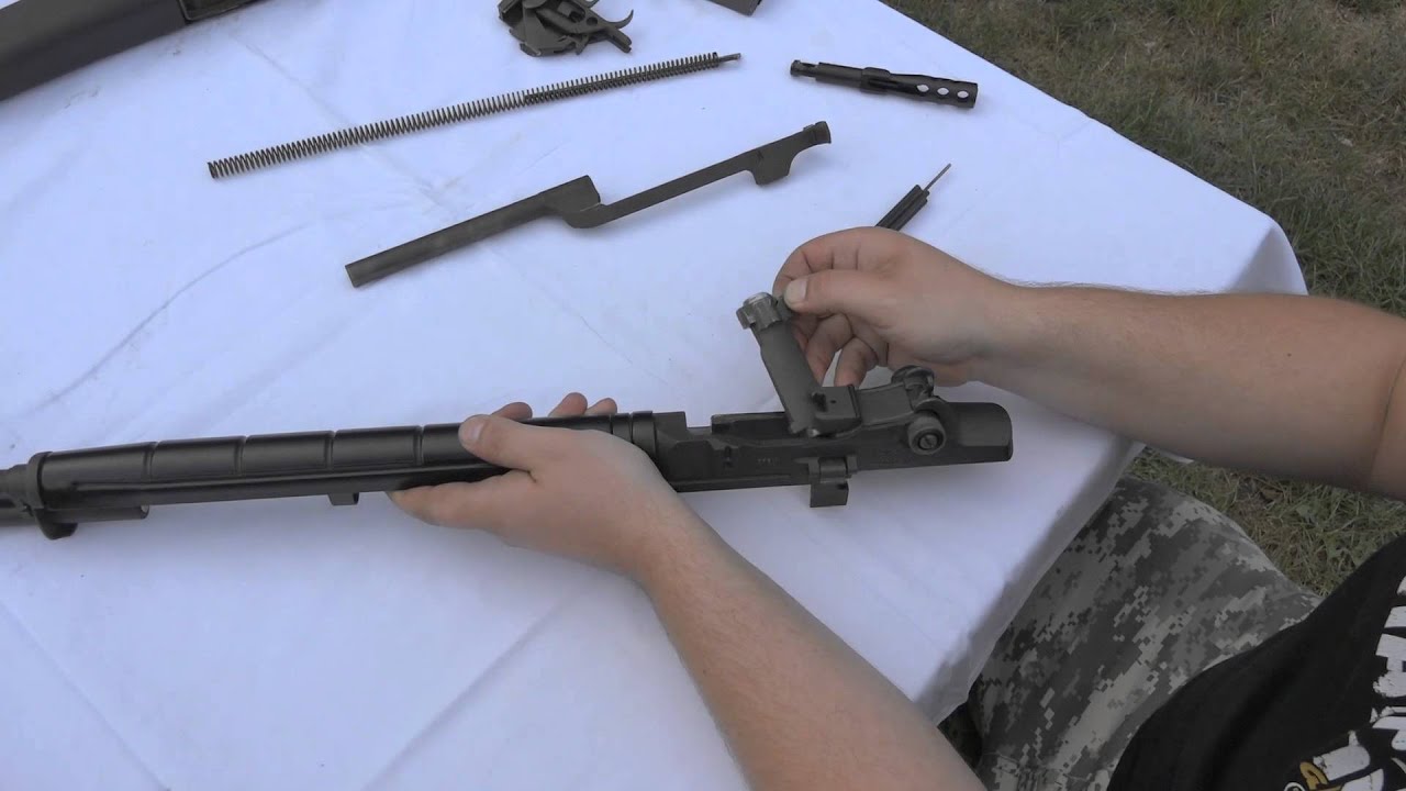 M14 Rifle / Norinco M305 - Just Fieldstrip - YouTube