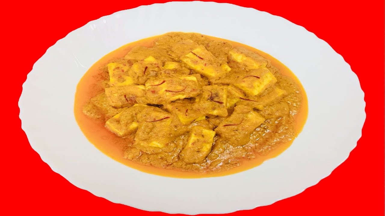 Paneer Kesari - Kesari Paneer Bengali Niramish Quick & Easy Paneer ...