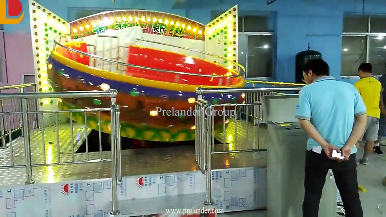 Mini Tagada,12/16 Seats Tagada ride - YouTube