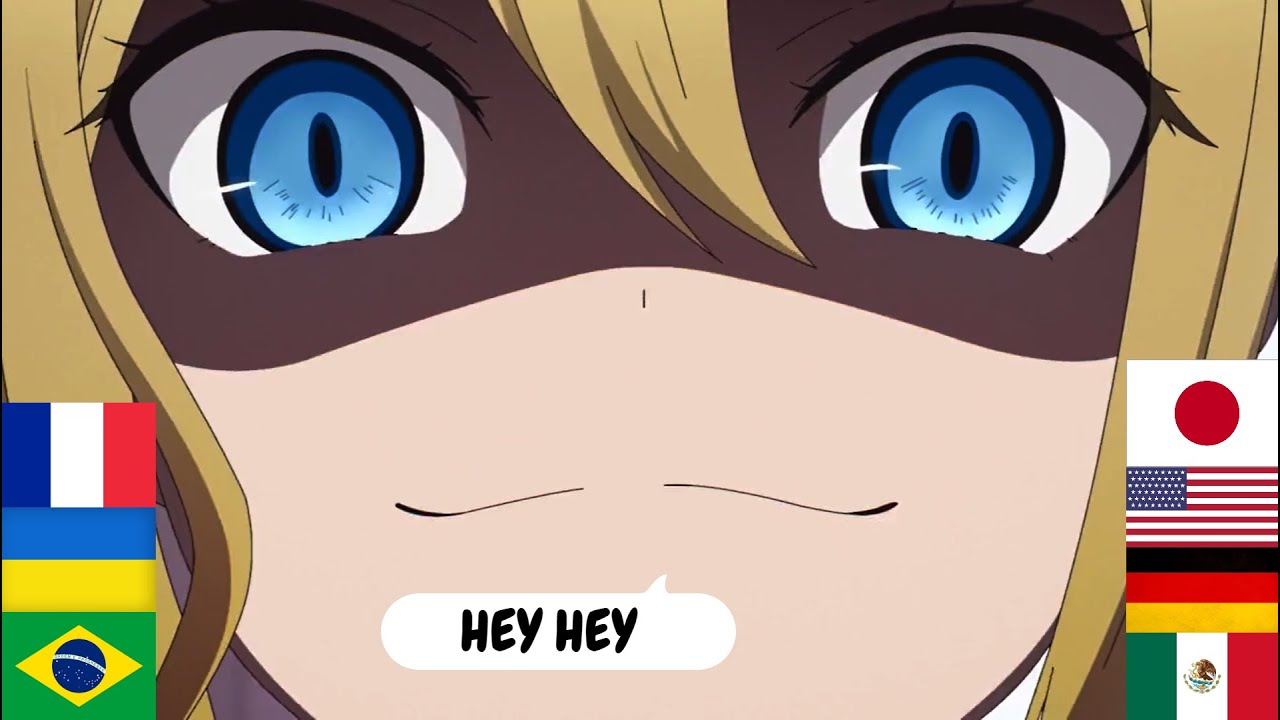 Hayasaka say "HEY HEY" in different languages | Kaguya-sama: Love Is ...