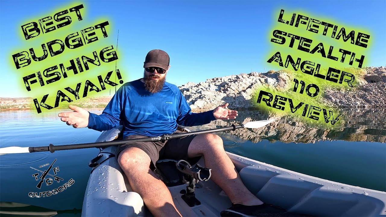 BEST BUDGET KAYAK for FISHING - Review on the Lifetime Stealth Angler ...