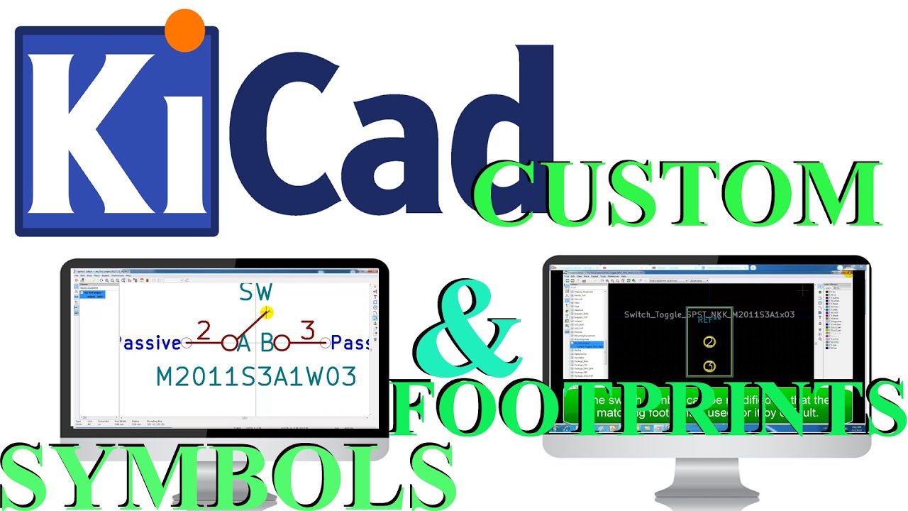 KiCad Tutorial 4/4 Custom Symbols and Footprints - YouTube