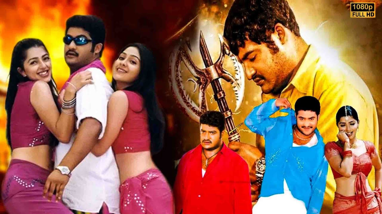 Jr NTR , Bhumika Chawla And Ankitha Super Hit Telugu Full Movie ...