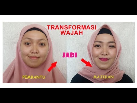 The power of makeup : Transformasi wajah pembantu jd majikan