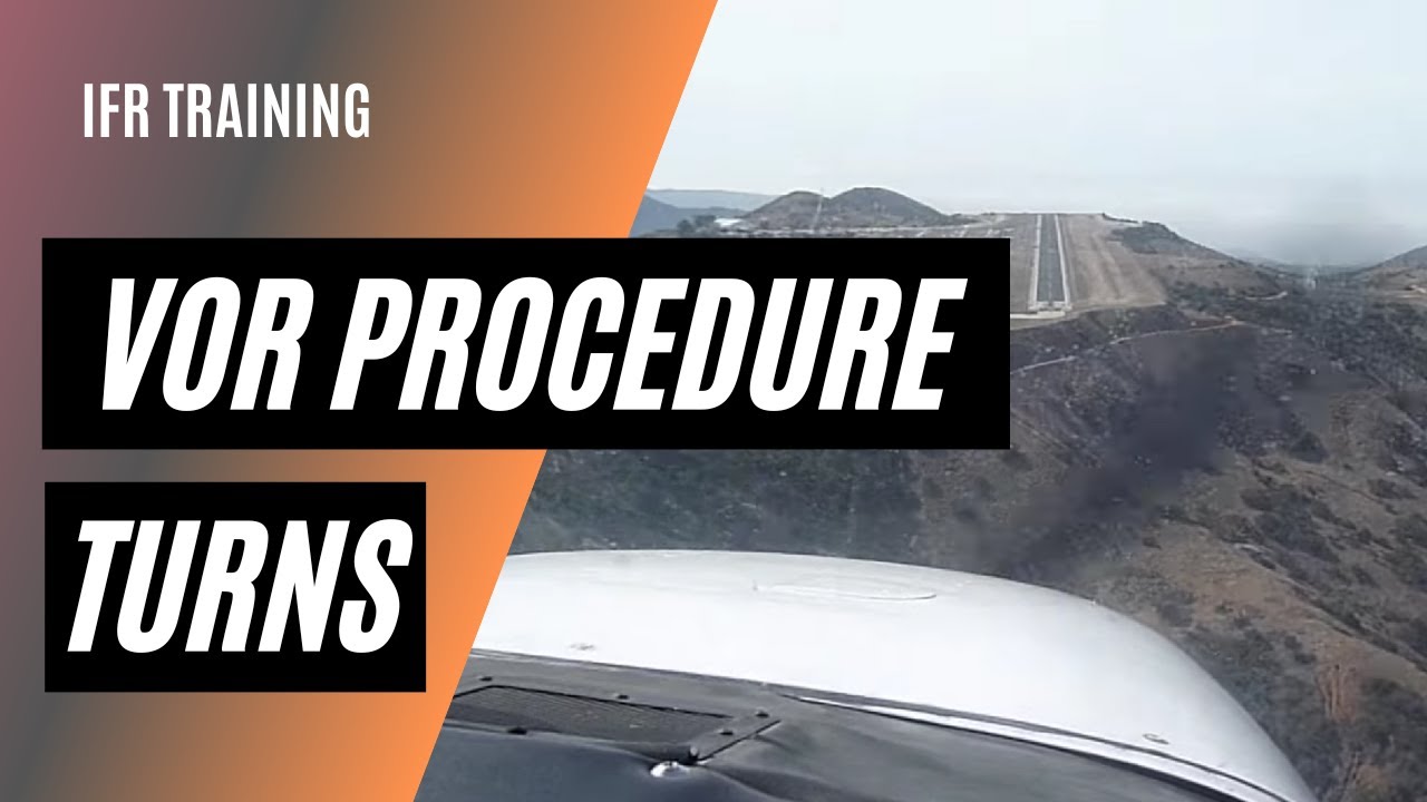 VOR Procedure Turns | Clearview Airport Circle to Land - YouTube