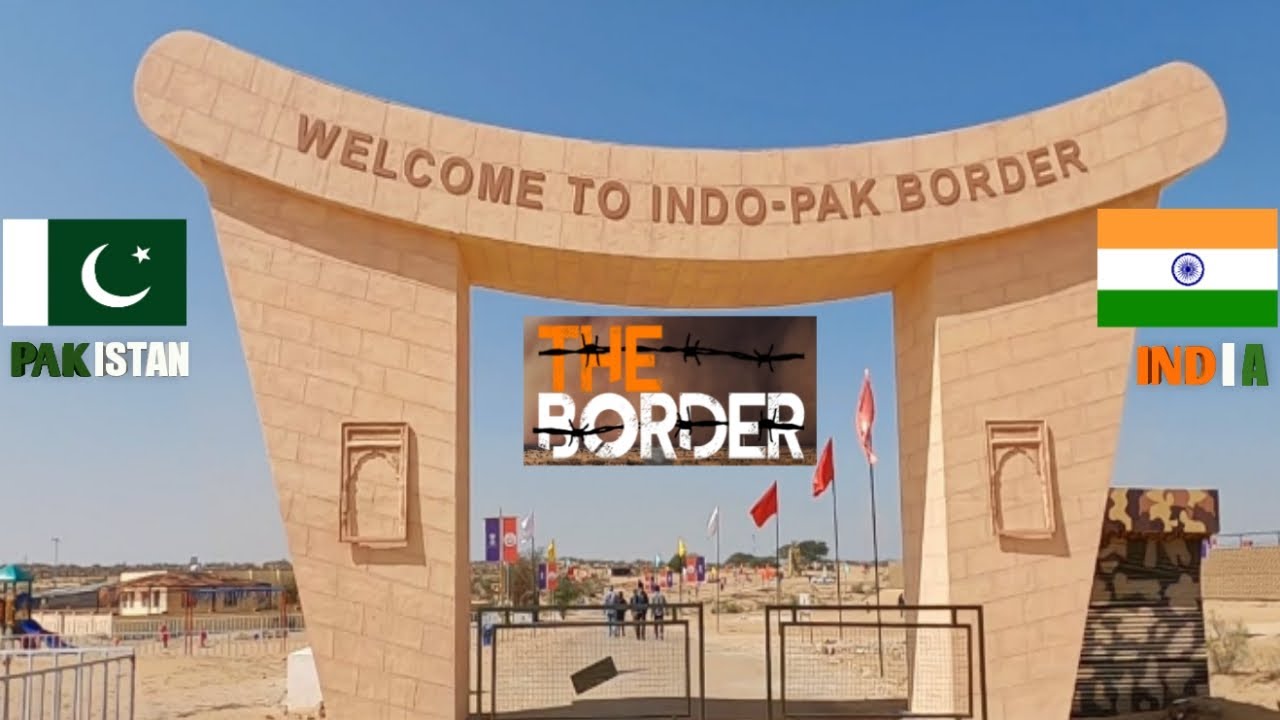 India Pakistan Border Jaisalmer | भारत पाकिस्तान बॉर्डर जैसलमेर | Zero ...