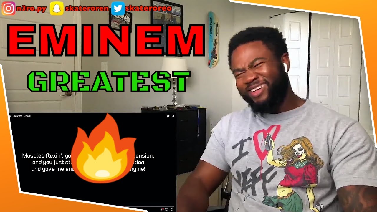 Eminem - Greatest - REACTION - YouTube