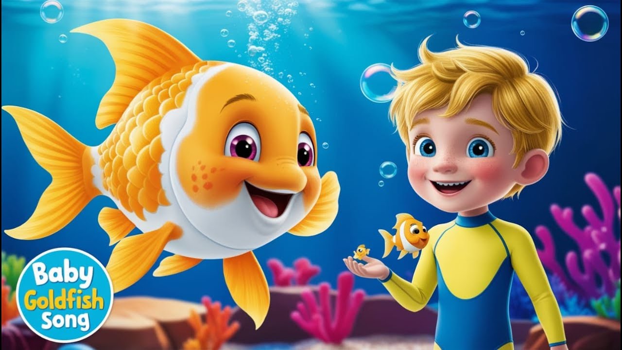 Baby Goldfish Song | Goldfish Dance | Nursery Rhymes | Kids Song - YouTube