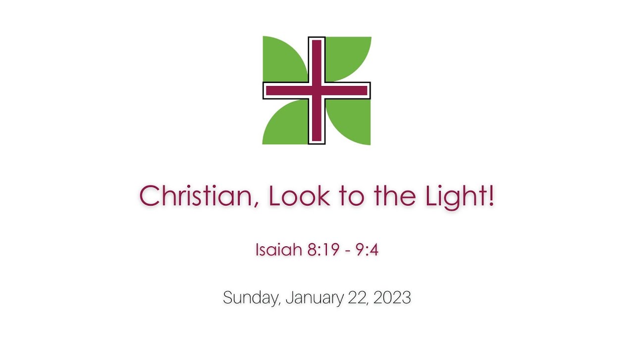 Christian, Look to the Light! - YouTube