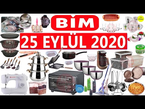 Bim 25 Eylül 2020 Aktüel Kataloğu | Bim Tahmin Aktüel Listesi | Bim Katalog | Bim 25 Eylül