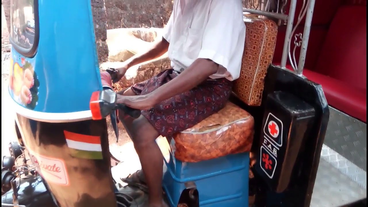 Lambretta Auto APi 175 small ride 1984 Model - YouTube