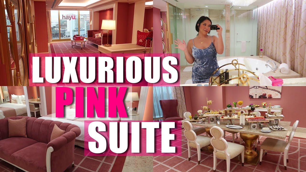 LUXURIOUS PINK SUITE IN MANILA!!! (Dec. 9, 2019) - saytioco - YouTube