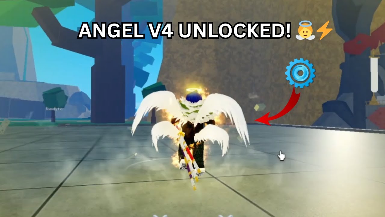 I UNLOCKED ANGEL V4 in Blox Fruits! 👼 (Race Awakening & Reaction) - YouTube
