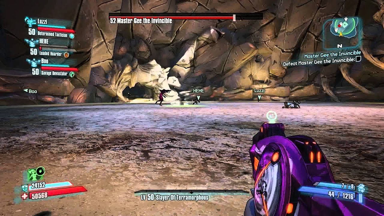Borderlands 2: Master Gee the Invincible Kill with Crap Loot (German ...