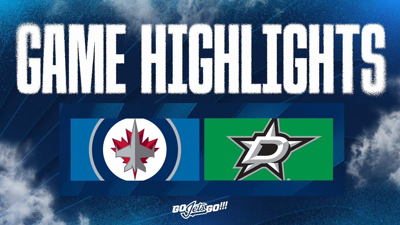 Winnipeg Jets vs. Dallas Stars - Game Highlights - YouTube