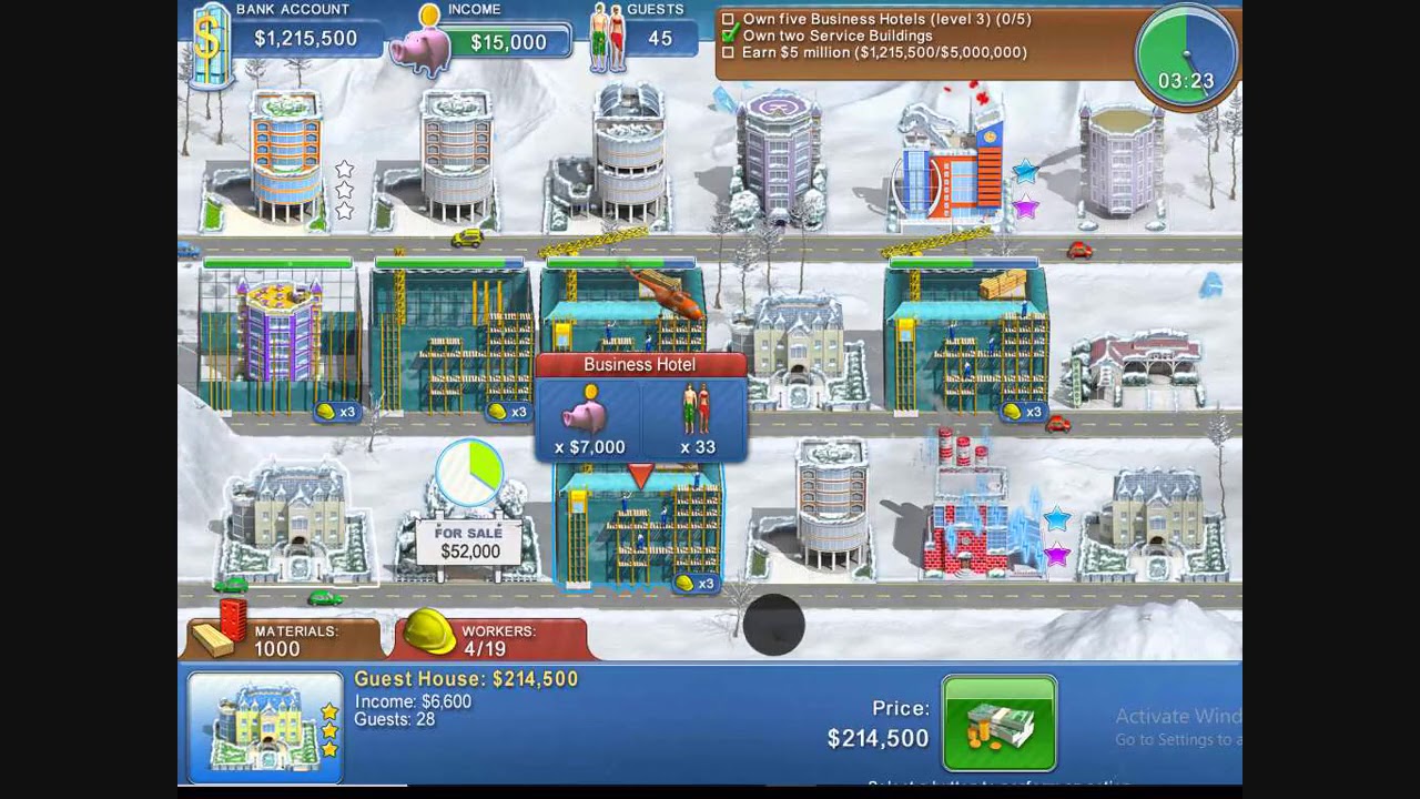 Hotel Mogul Level 26 walk-through - YouTube