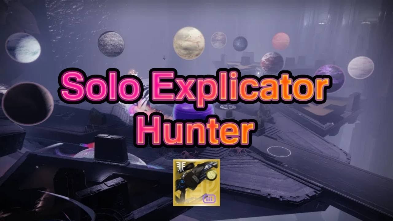 Solo Explicator Hunter with Queensbreaker (Episode Heresy) - YouTube