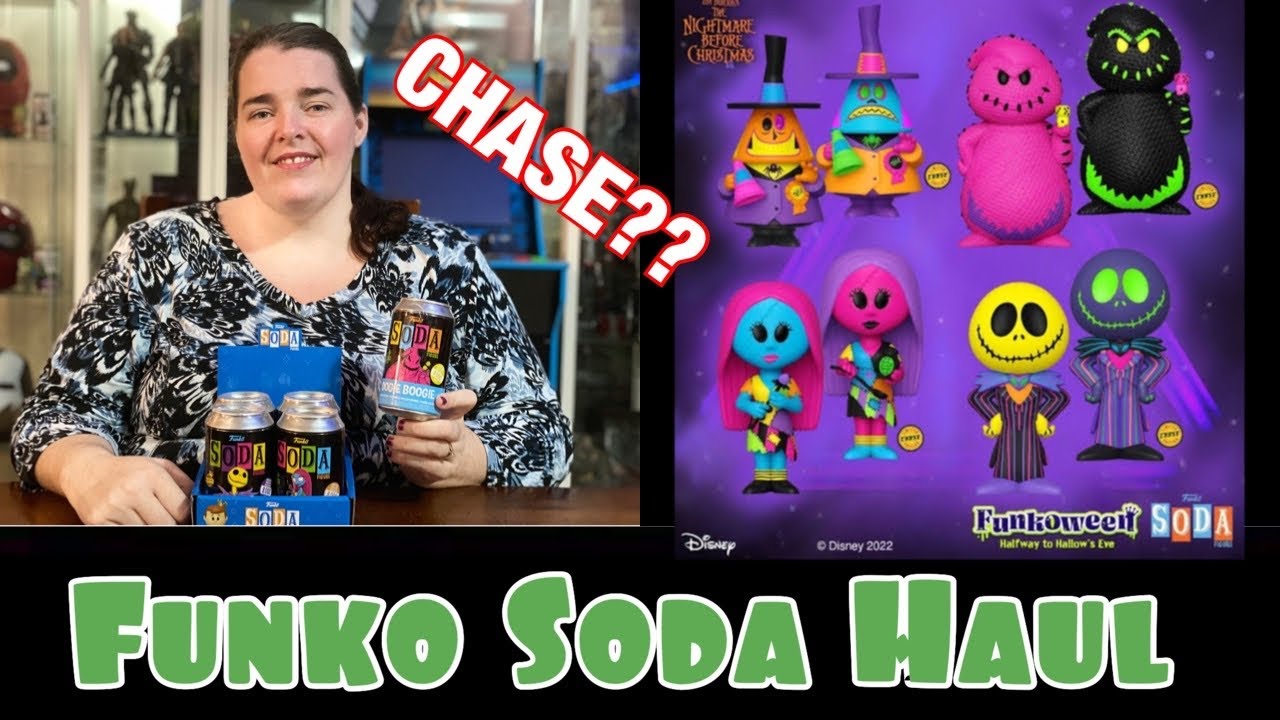 Poptaria FUNKO Soda Haul Disney Blacklight The Nightmare Before ...