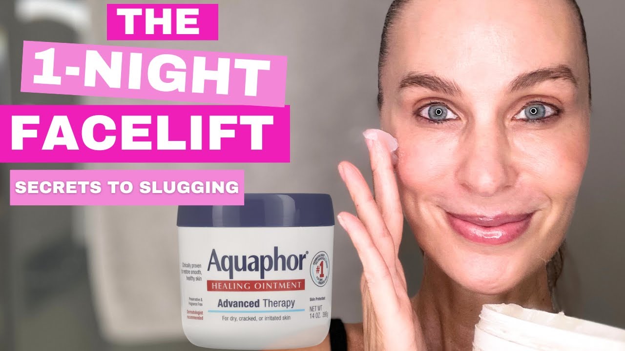 PLUMP UP Your Skin in 1-Night I Ultimate SLUGGING ROUTINE - YouTube