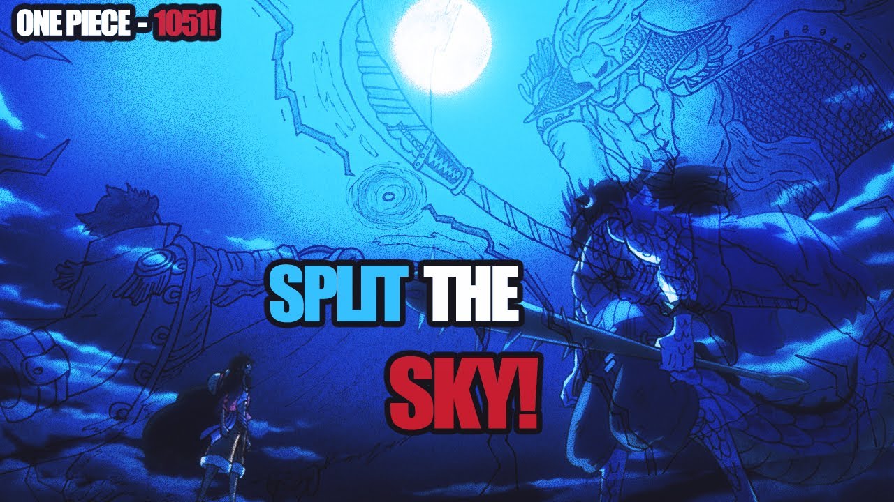 Luffy vs Kaido - Split the Sky! [4K] [Edit] - YouTube