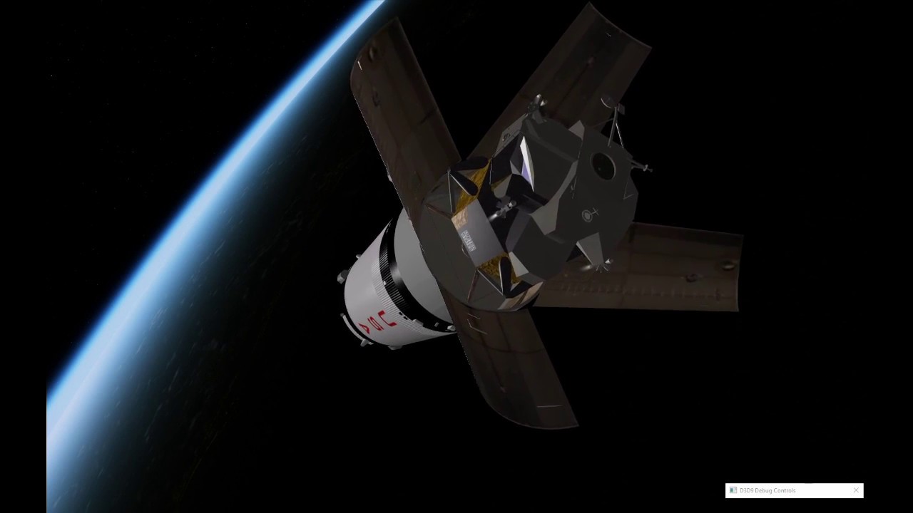 Project Apollo NASSP 8.0 Alpha - Apollo 5 LM Launch Phase Aborts - YouTube