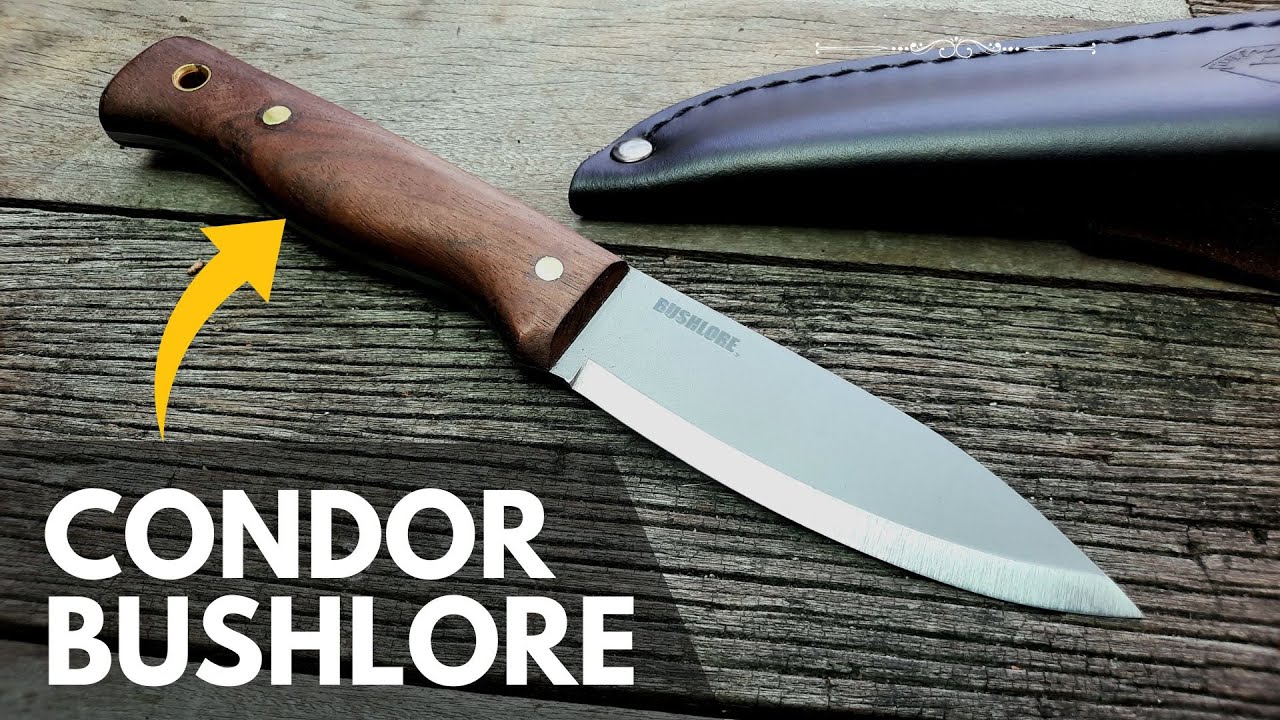 Exemplifying the Bushcraft Knife Design | Condor Bushlore - YouTube