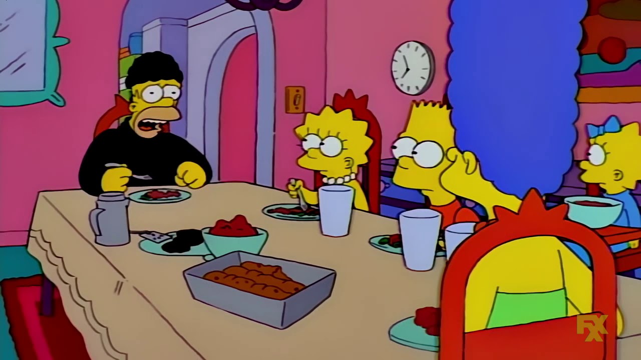 Momentos Simpsons: ¿Por qué de negro? - YouTube