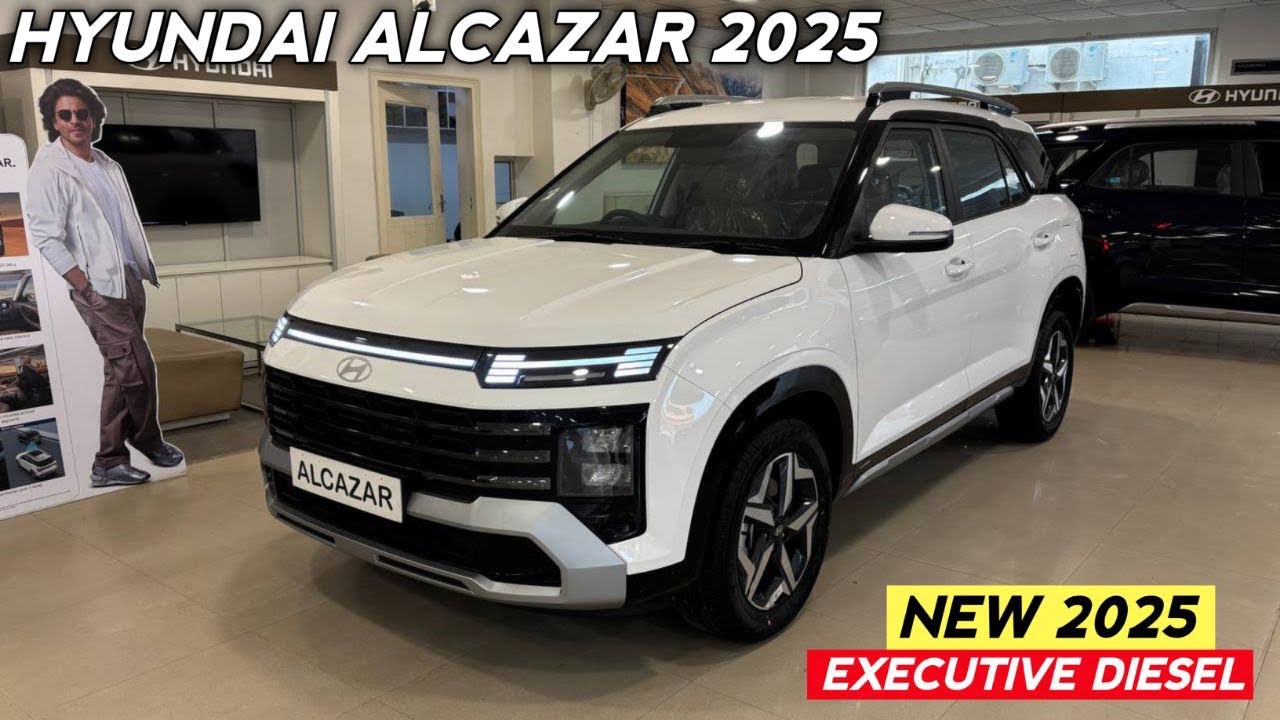 Alcazar Base Model 2025 Diesel | Hyundai Alcazar Executive 2025 - YouTube