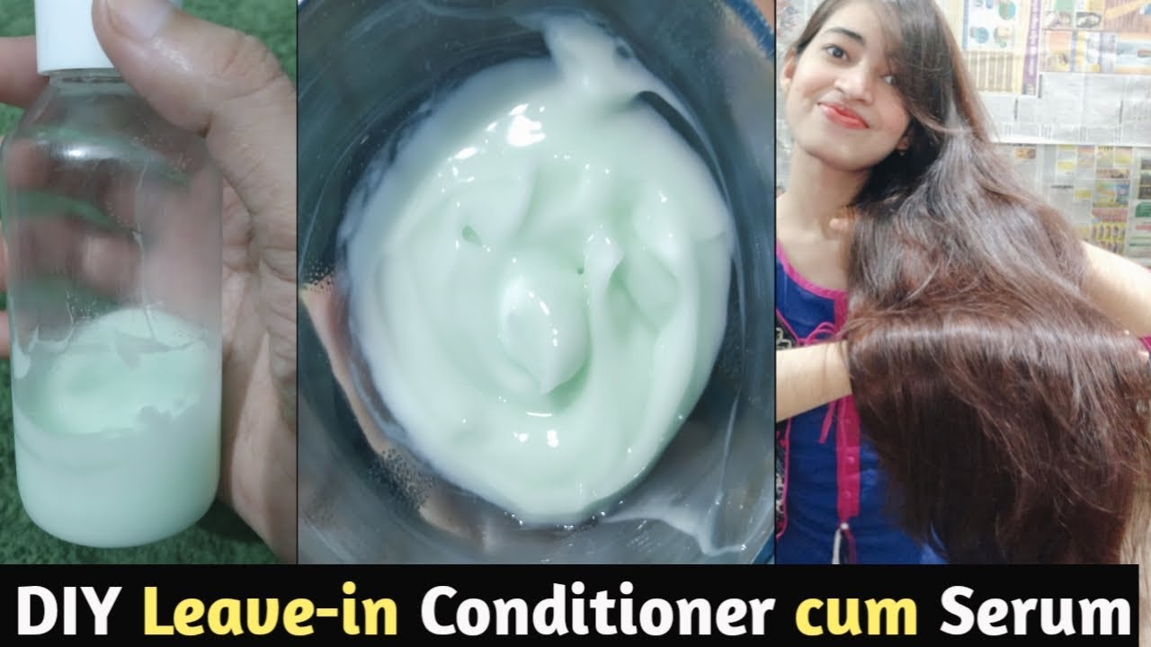 DIY Conditioner & Serum at Home For Dry & Frizzy Hair | Shanu Priya ...