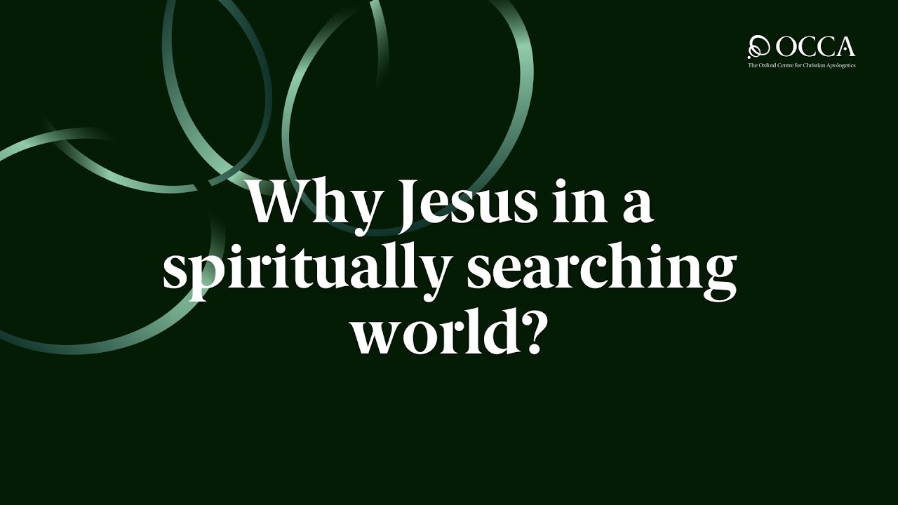 Why Jesus? In a Spiritually Searching World with Sara Stevenson - YouTube