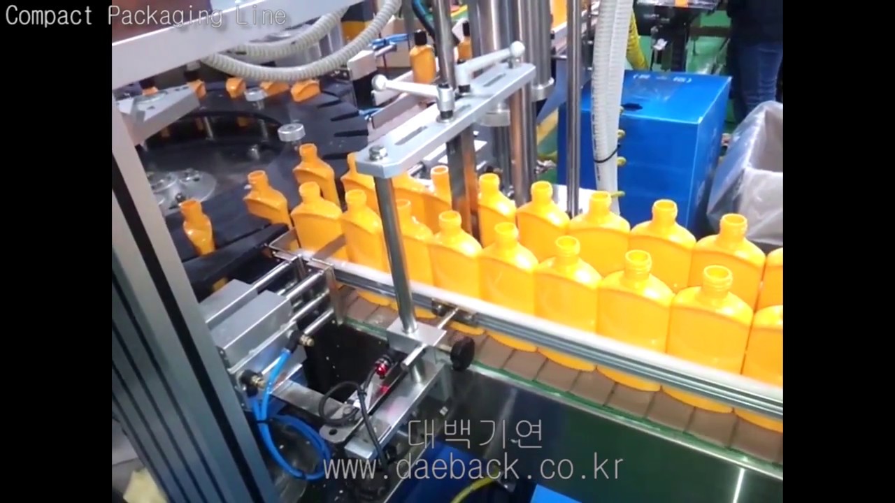 컴팩트 충진 & 포장 라인ㅣCompact Filling & Capping Line - YouTube