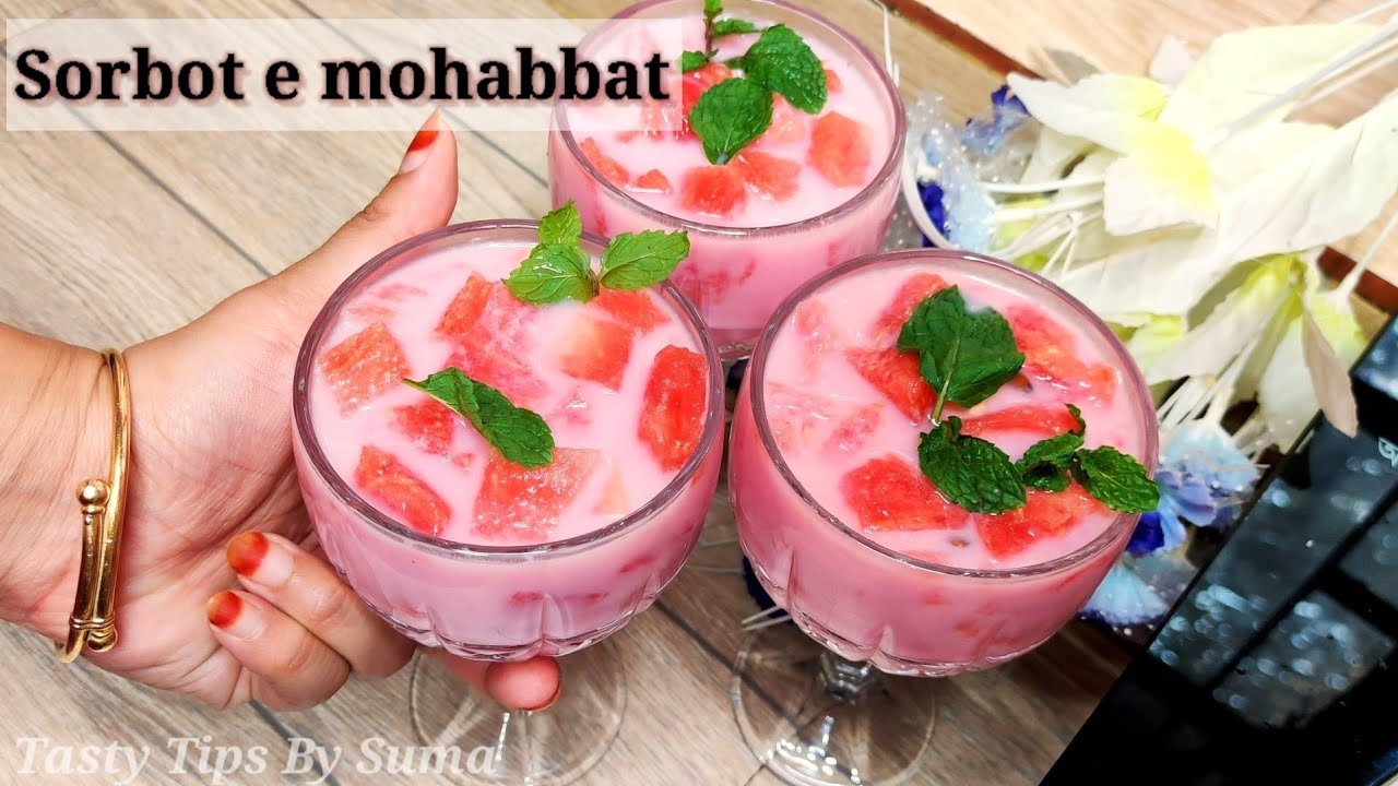 Shorbot e mohabbat | summer special refreshing drinks|শরবতে মোহাব্বত ...