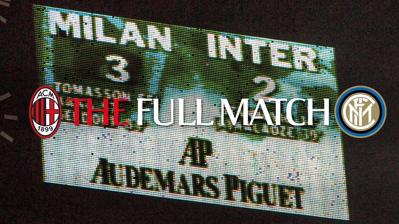 Full Match | AC Milan 3-2 Inter | Serie A 2003/04 - YouTube