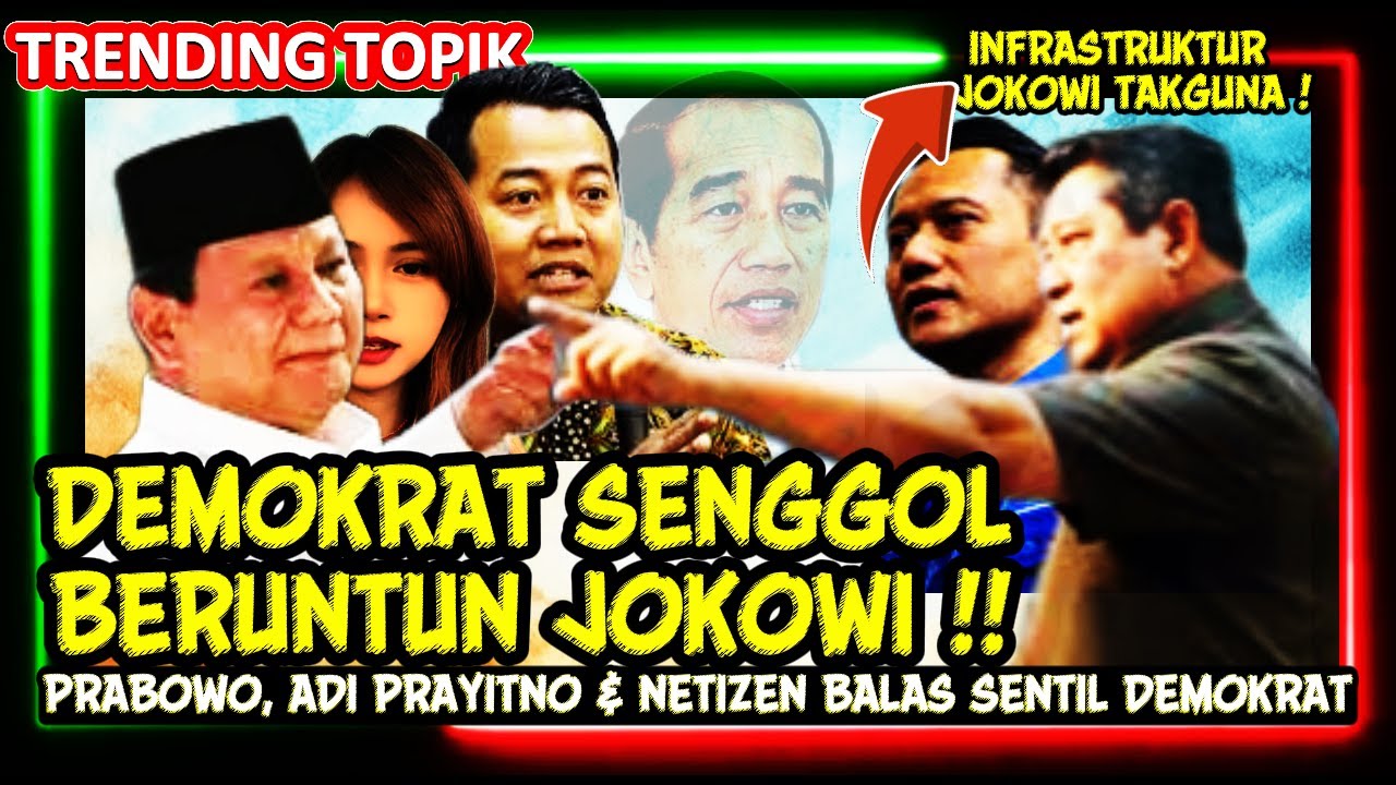 VIRAL👉ULTIMATUM KERAS ADI PRAYITNO, NETIZEN & PRESIDEN KEDEMOKRAT⁉️ ...