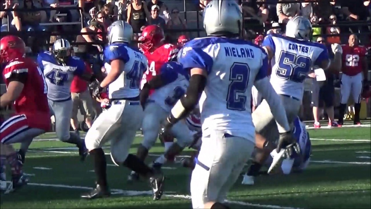 2016 NEFL Eastern Conference Championship; Fox Valley Force vs Chippewa ...