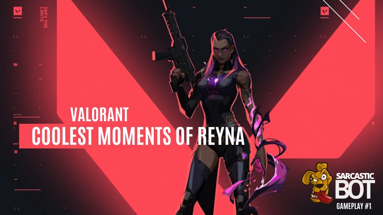COOLEST MOMENTS IN VALORANT WITH REYNA | VALORANT | SARCASTIC BOT #1 ...
